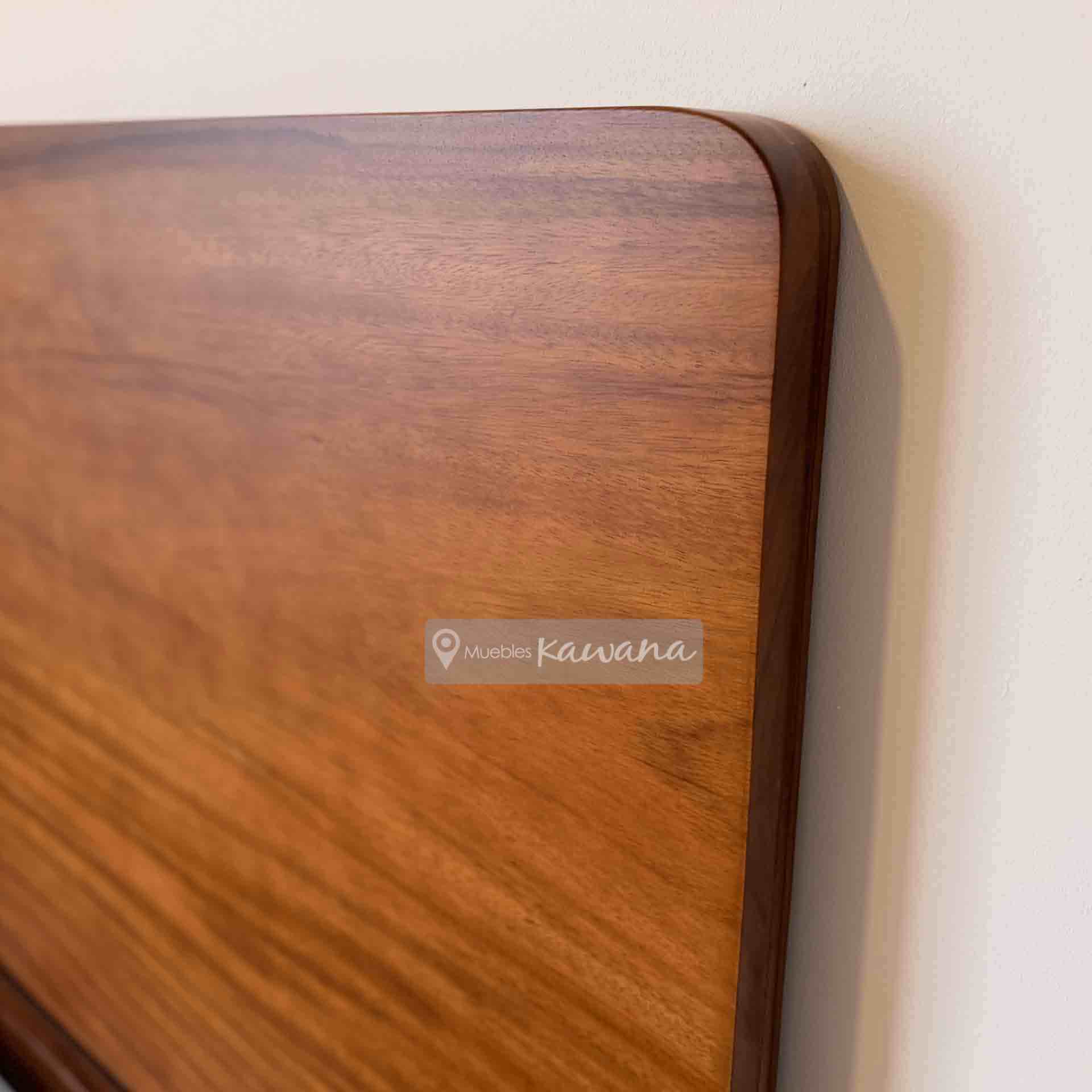 Cama Queen en madera Guanacaste con gavetas y candado | Fabricación ...